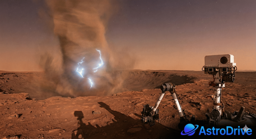 Sparks on the Red Planet: Perseverance Rover Confirms Martian Dust ...