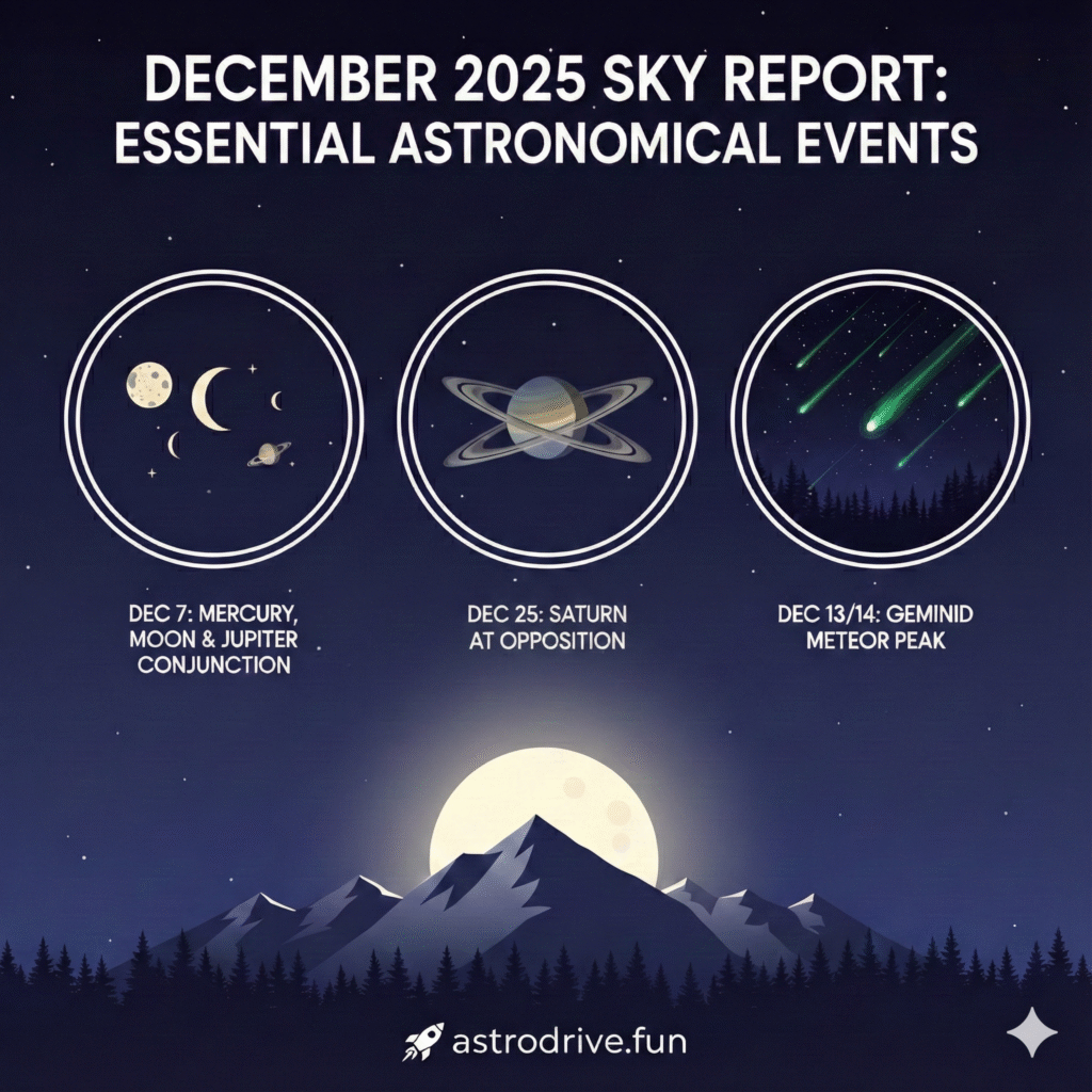 December 2025 Sky Report: Essential Astronomical Events for Observation ...
