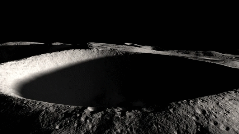 The Lunar Ice Discovery: NASA Locates Frozen Water in Dark Craters ...