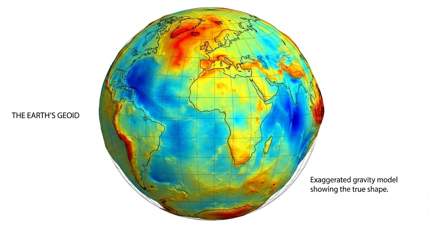 Oblate Spheroids and Geoids: The Complex Geometry of Earth - AstroDrive