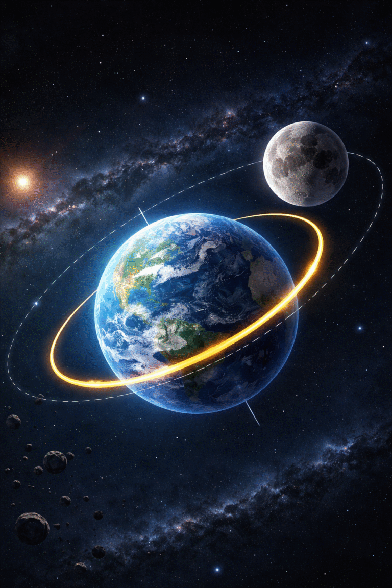 The Moon’s Role in Protecting Earth from Extreme Axial Tilt - AstroDrive